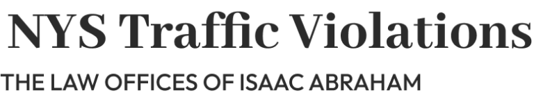 Suspended Registration (512) - NYS Traffic Violations – The Law Offices ...